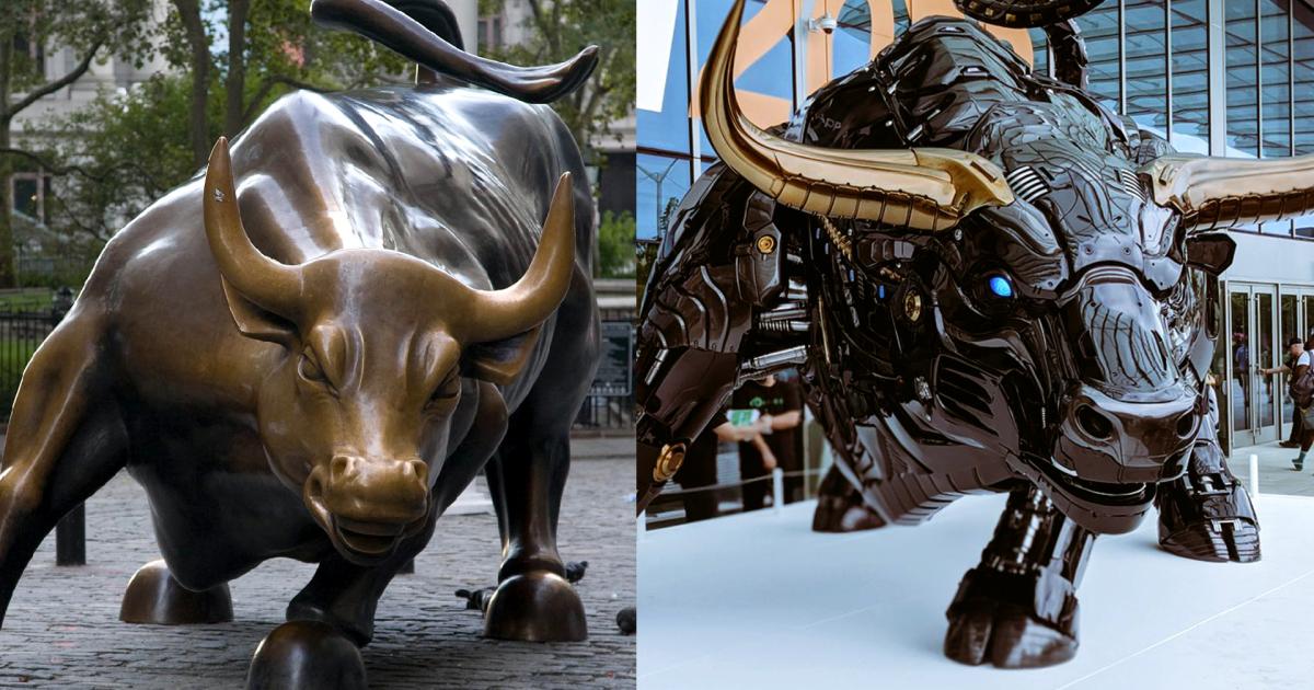 Miami pretende ser "la capital del capital" y presentó su toro como ...